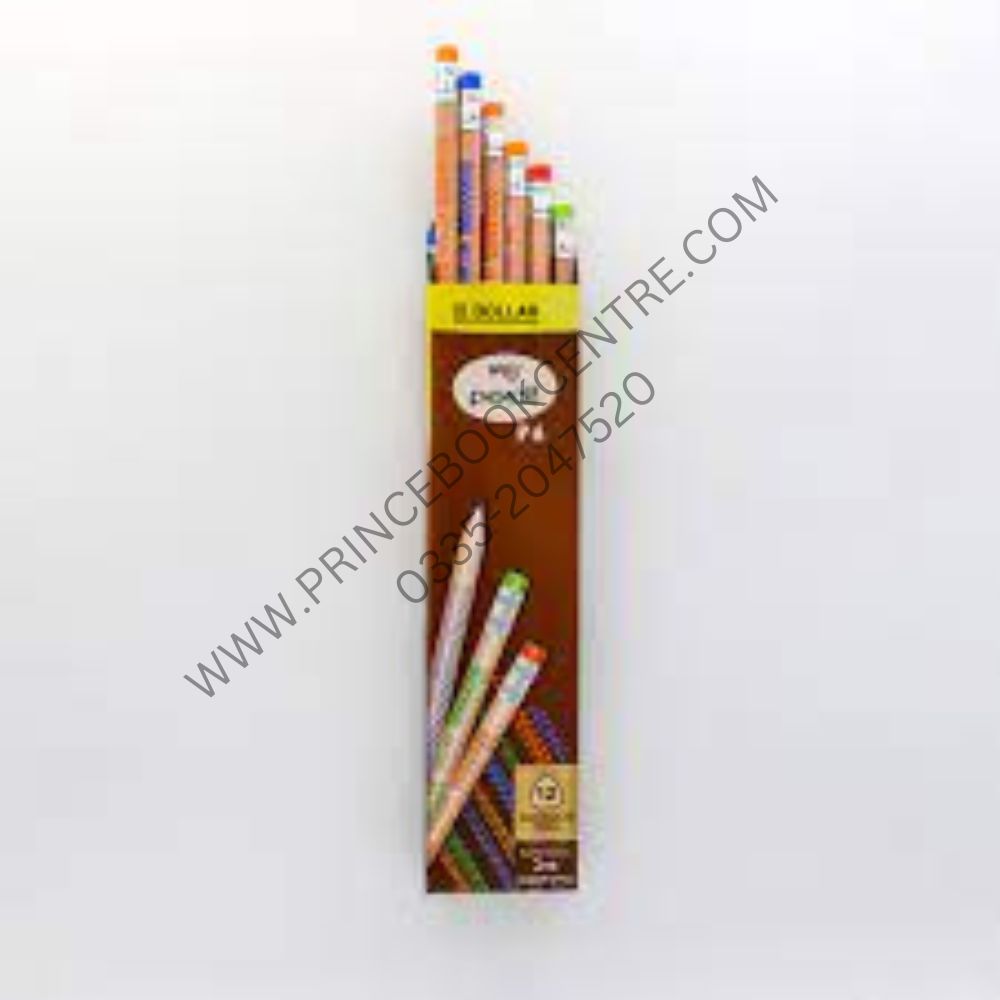 Dollar Wooden Pencil Pack Of 12 – Prince Book Centre