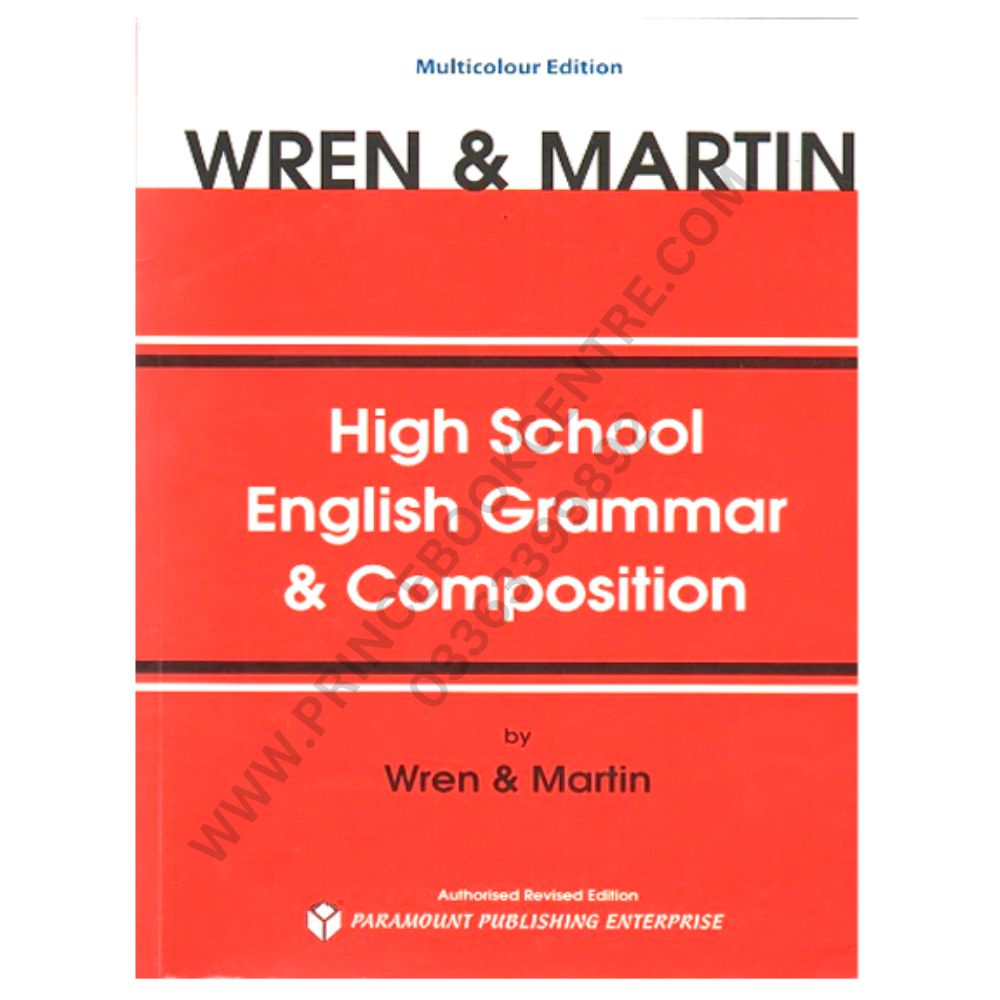 High School English Grammar and Composition by Wren & Martin – Prince ...