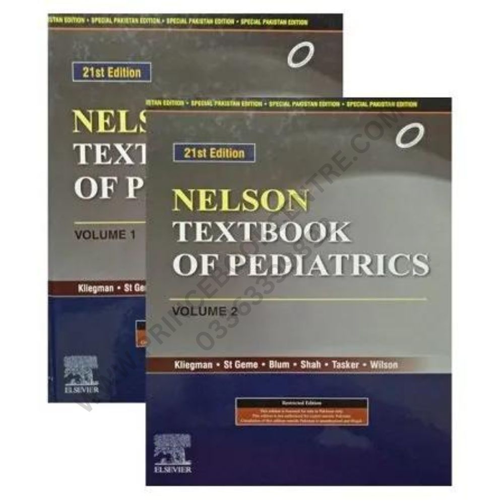 Nelson Textbook of Pediatrics 21st Edition 2 Vol Hardcover Set – Prince ...