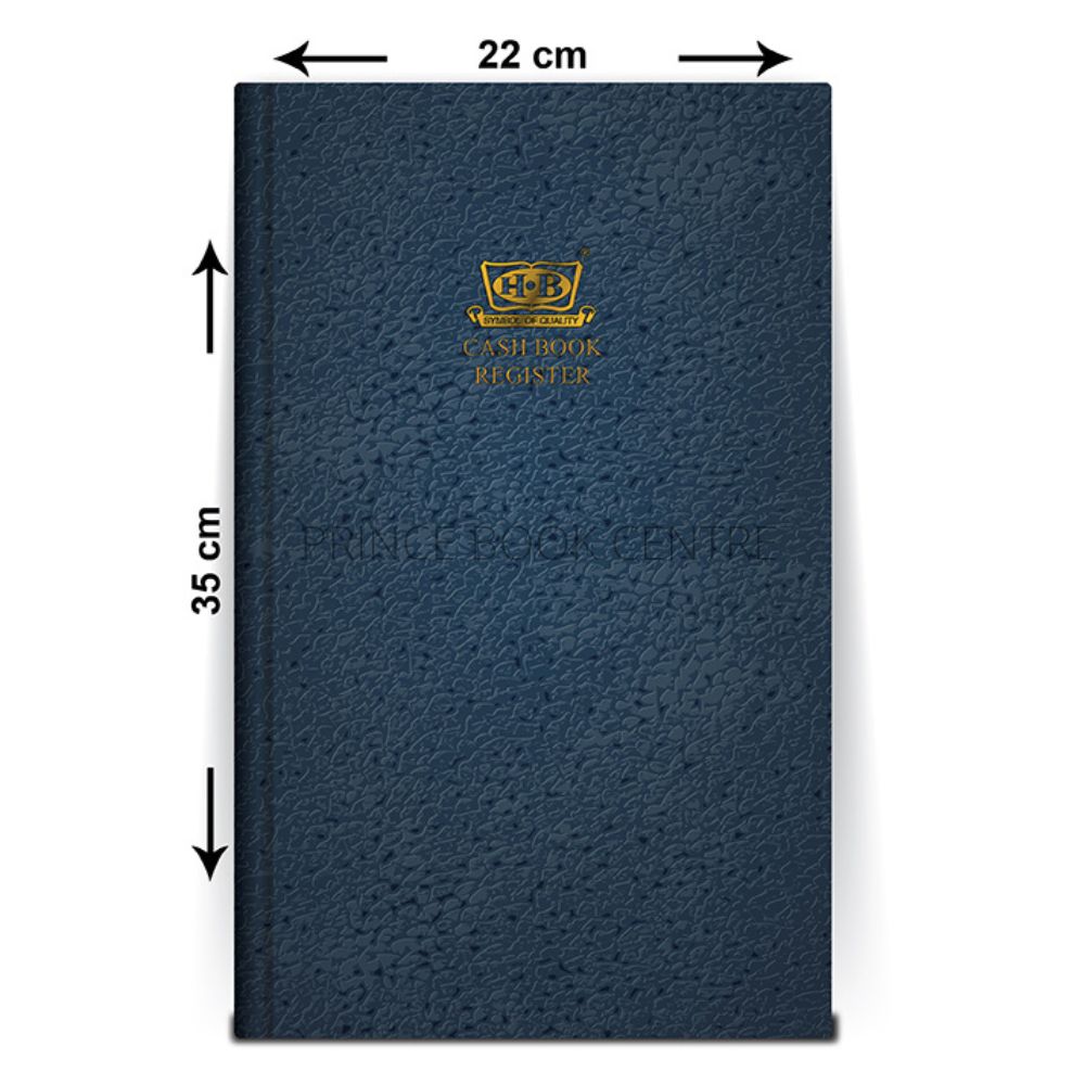 Cash Book Register HB In English Rexine Binded – Prince Book Centre