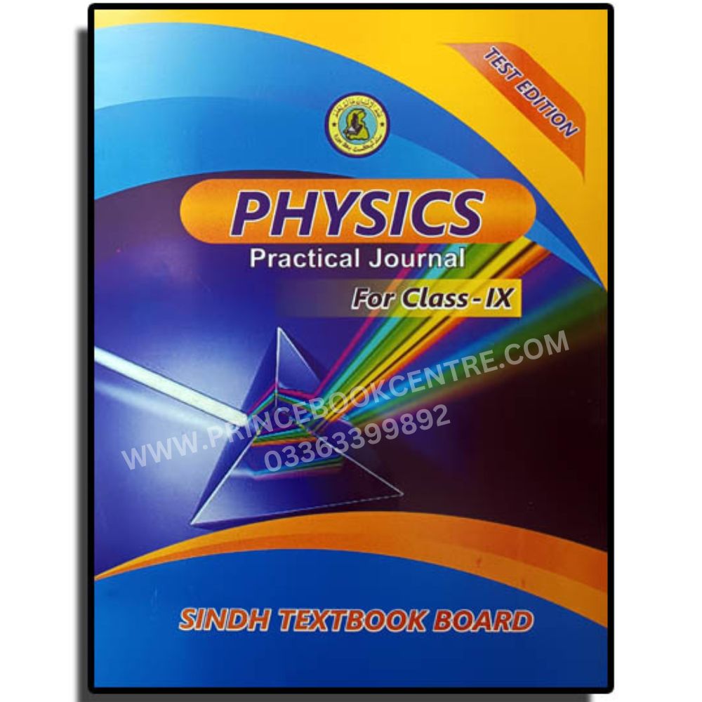 Practical Journal + Book Physics For Class IX Science Group – Prince ...
