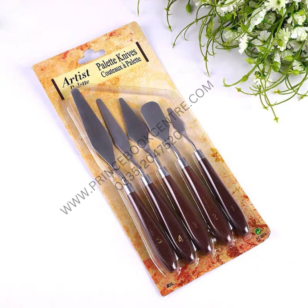 Artist Painting Palette Knives Set Of 5 – Prince Book Centre