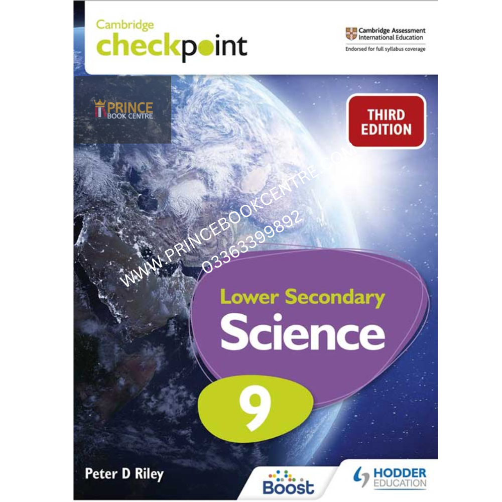 CAMBRIDGE CHECKPOINT LOWER SECONDARY SCIENCE STUDENT’S BOOK 9 – Prince ...
