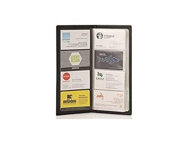 Visiting card album holds upto 240 cards – Prince Book Centre