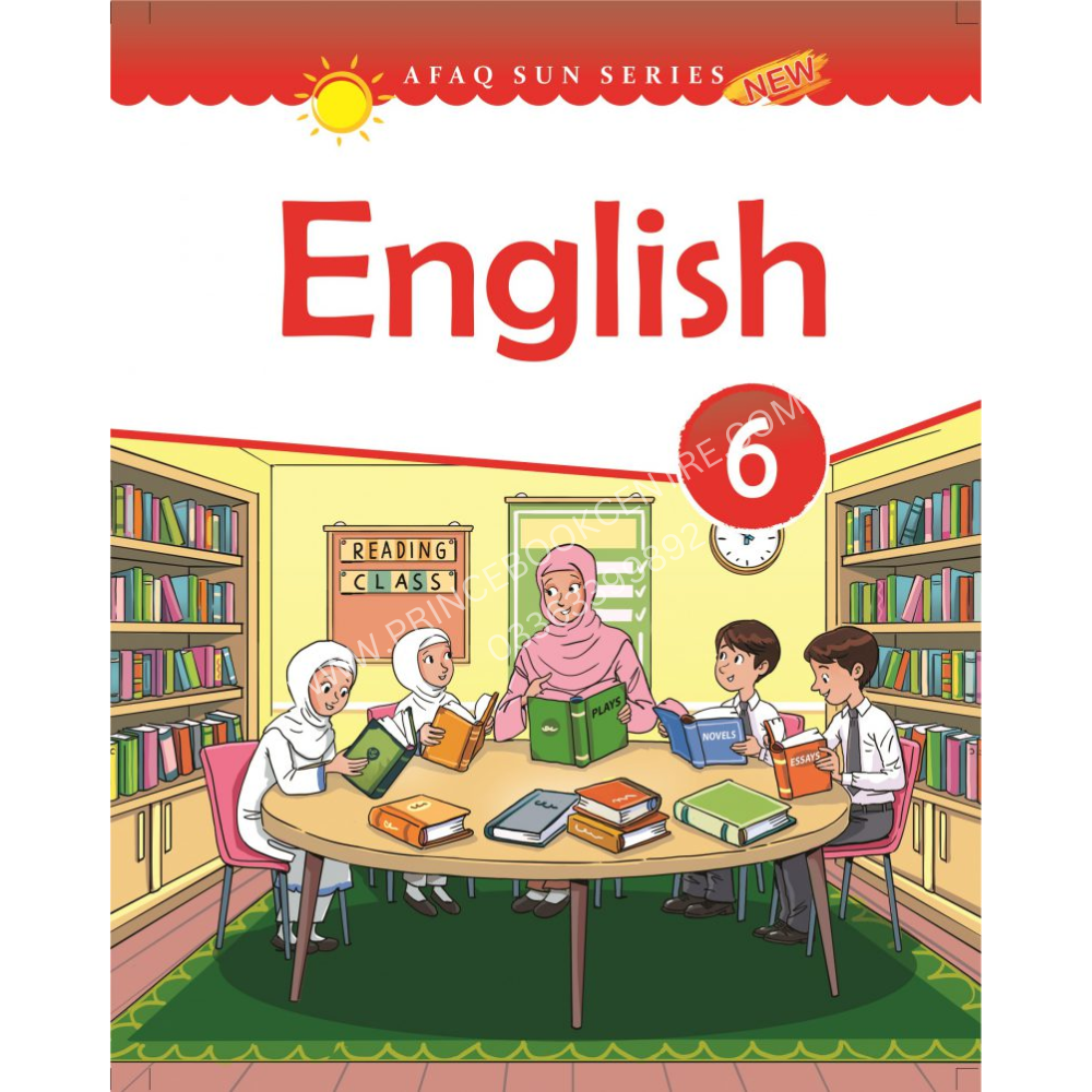 English Book 6 By Afaq Sun Series New – Prince Book Centre